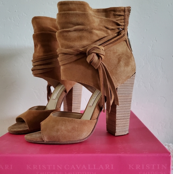 Chinese Laundry | Shoes | Kristin Cavallari Leigh Suede Peep Toe ...